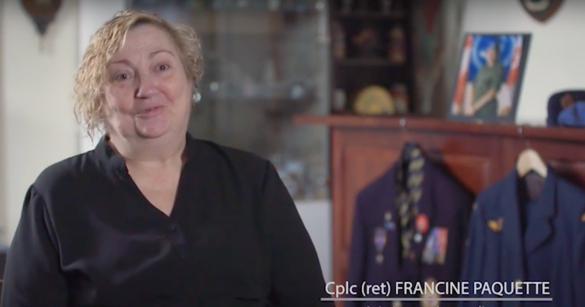 Record of Service: Master Corporal (ret’d) Francine Paquette ...