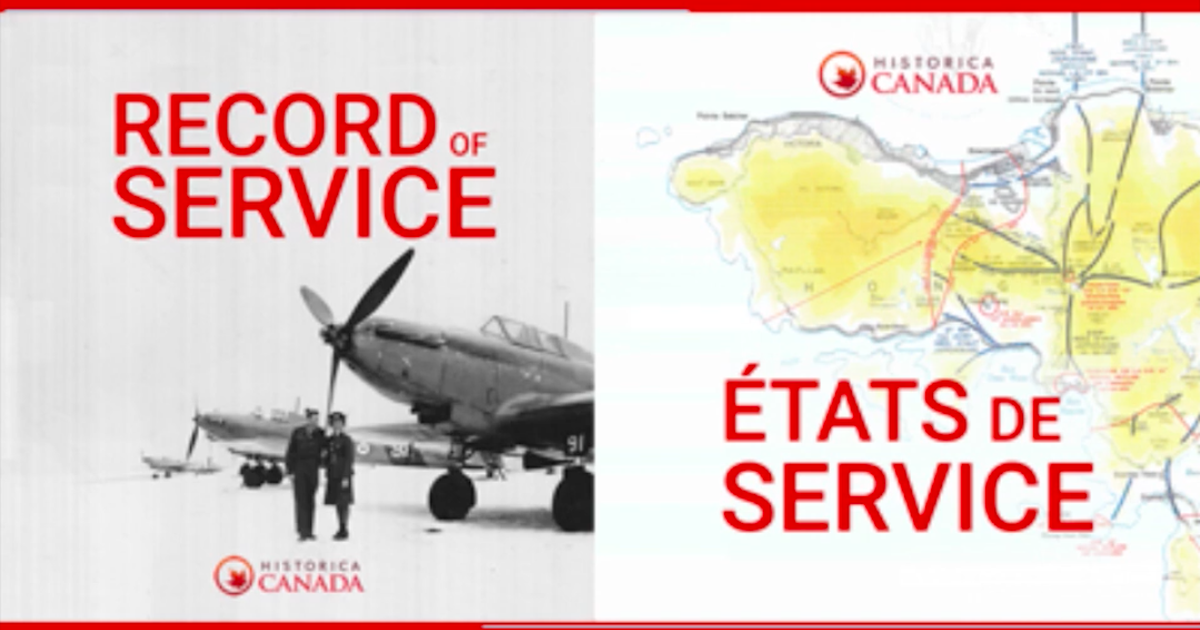 États de service et le jour J | Historica Canada