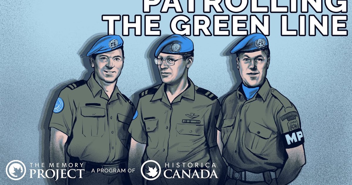 Patrolling the Green Line: Canadian Peacekeepers in Cyprus | Historica ...