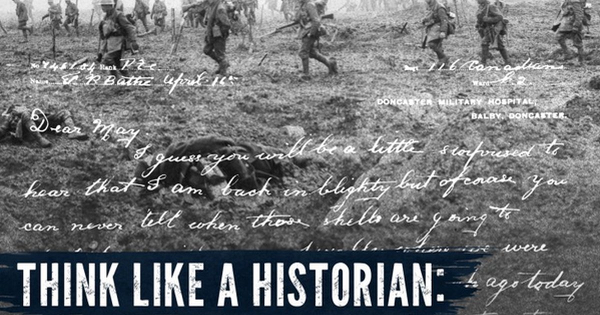Think Like a Historian: Vimy Ridge in Letters | Historica Canada